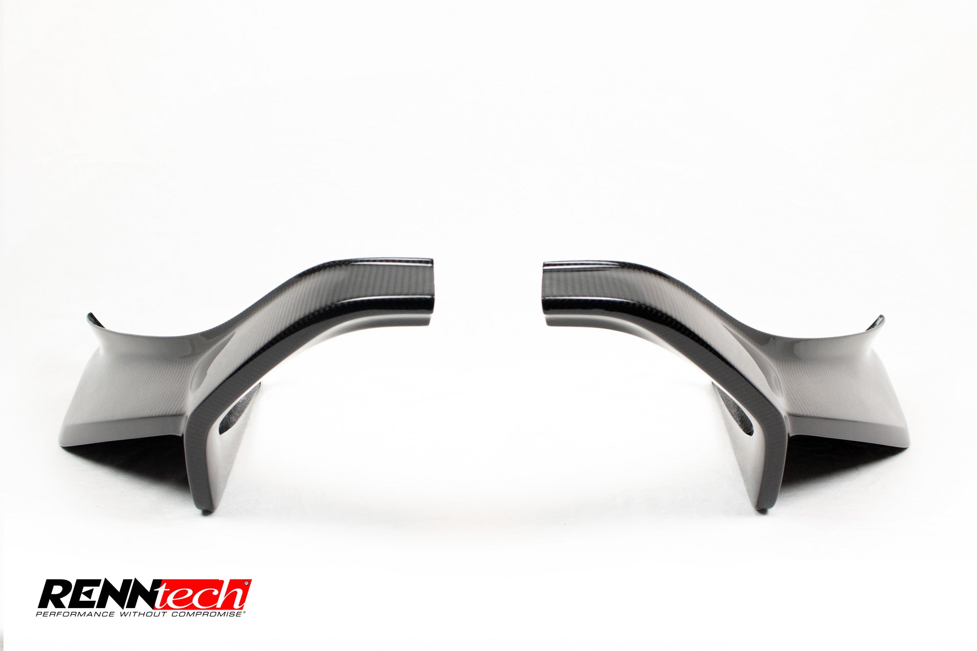 RENNtech | C190 | AMG GT R | Rear Diffuser Extensions | Carbon Fiber ...