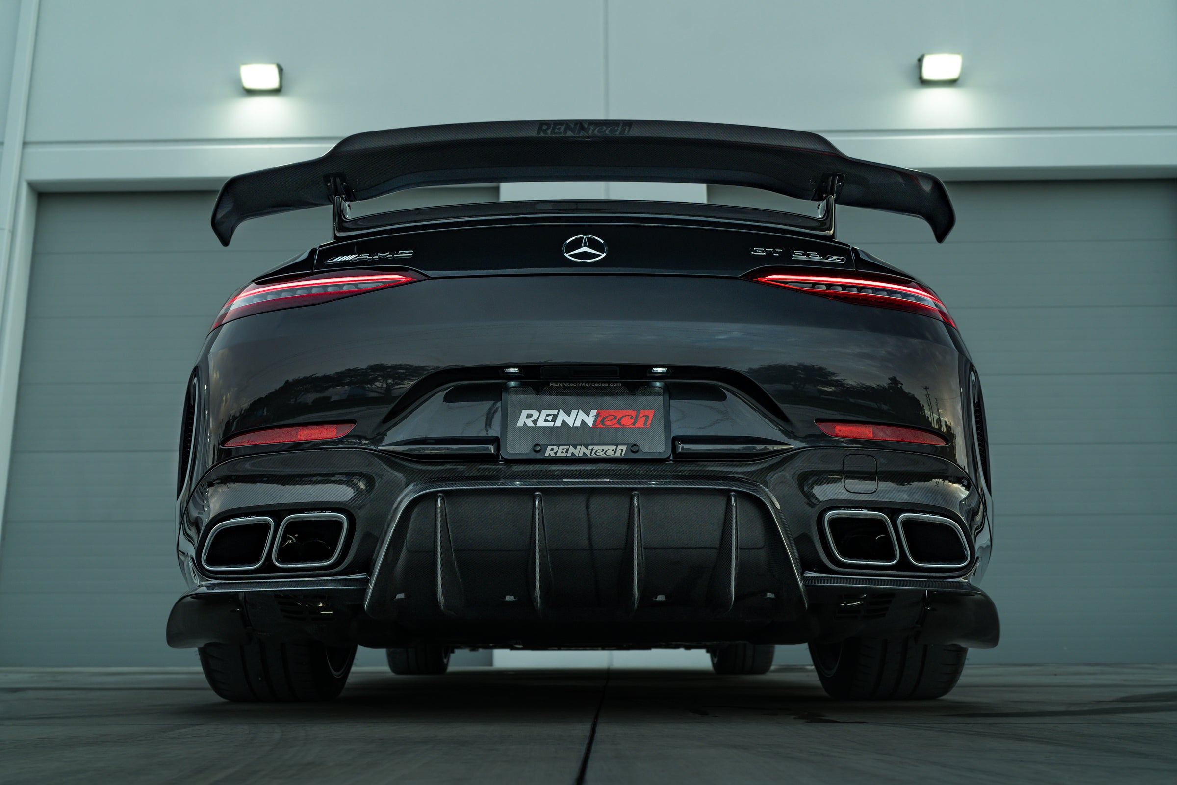 RENNtech | X290 | AMG GT63 | Rear Diffuser | Carbon Fiber | Gloss Fini ...